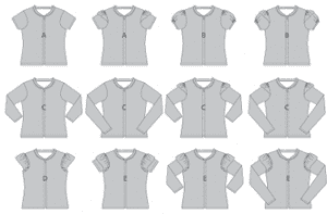 Ladies Zip It Good Rashie Set - SEW BY PATTERN PIECES