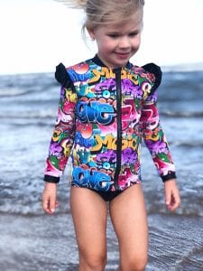 Girls Zip It Good Rashie - SEW BY PATTERN PIECES