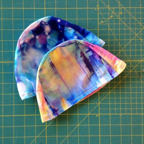 Jellyfish Swim Cap - SEW BY PATTERN PIECES
